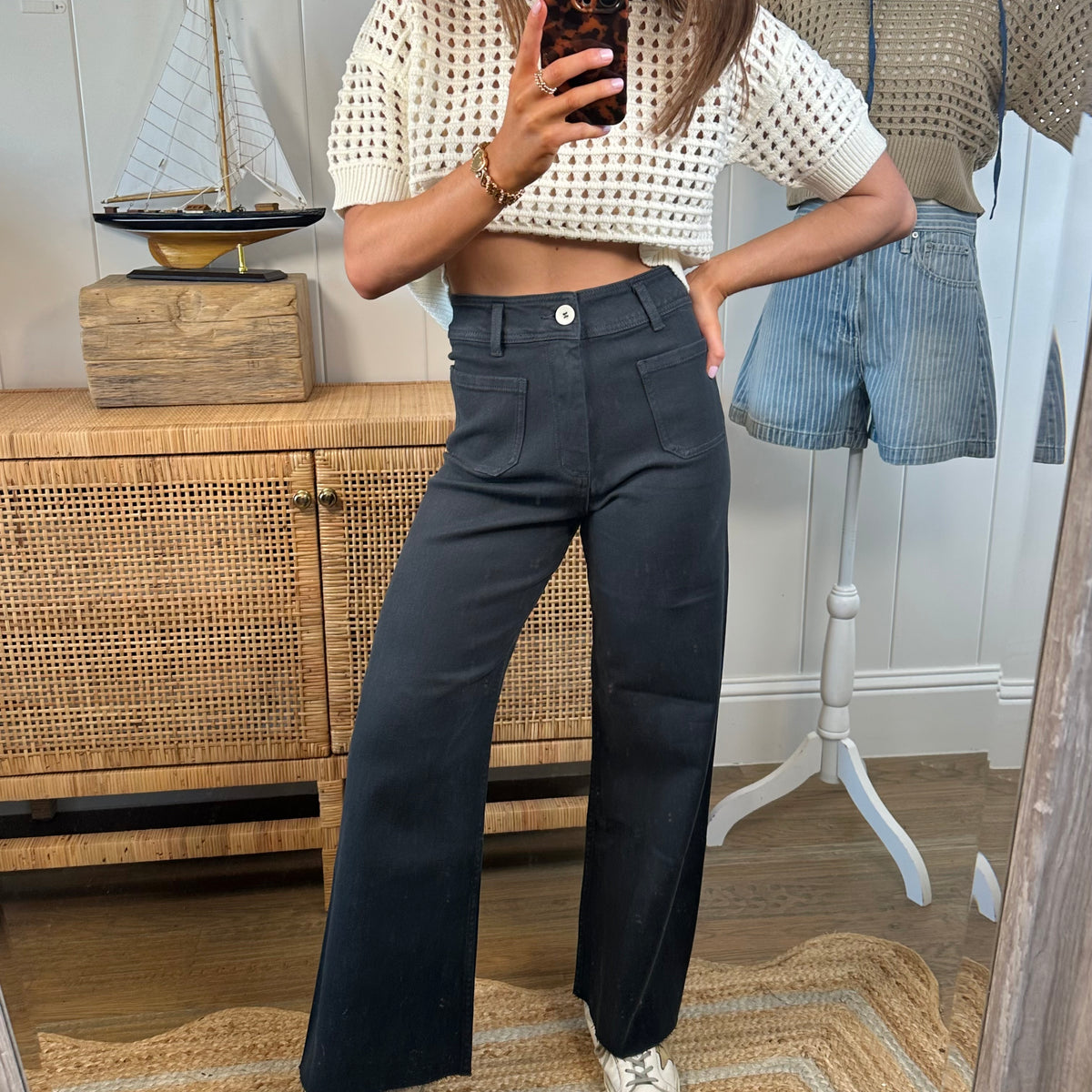 Smooth Sailing Jeans - Faded Navy – Blu Jetty